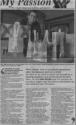 Peter Moss, Fellow of the Society of Designer Craftsmen, Ceramic Artist ...